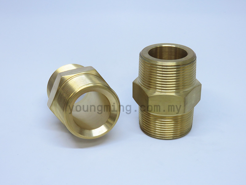 BRASS HEX ADAPTOR – Young Ming Engineering